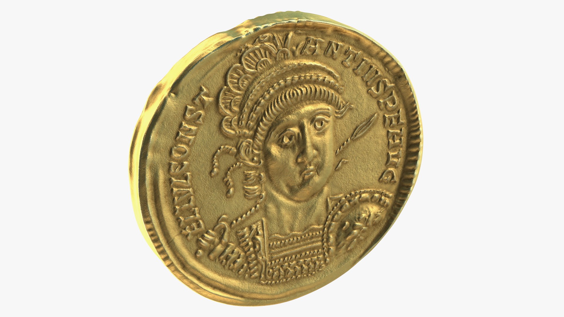 Solidus Roman Imperial Gold Coin model - TurboSquid 1781147