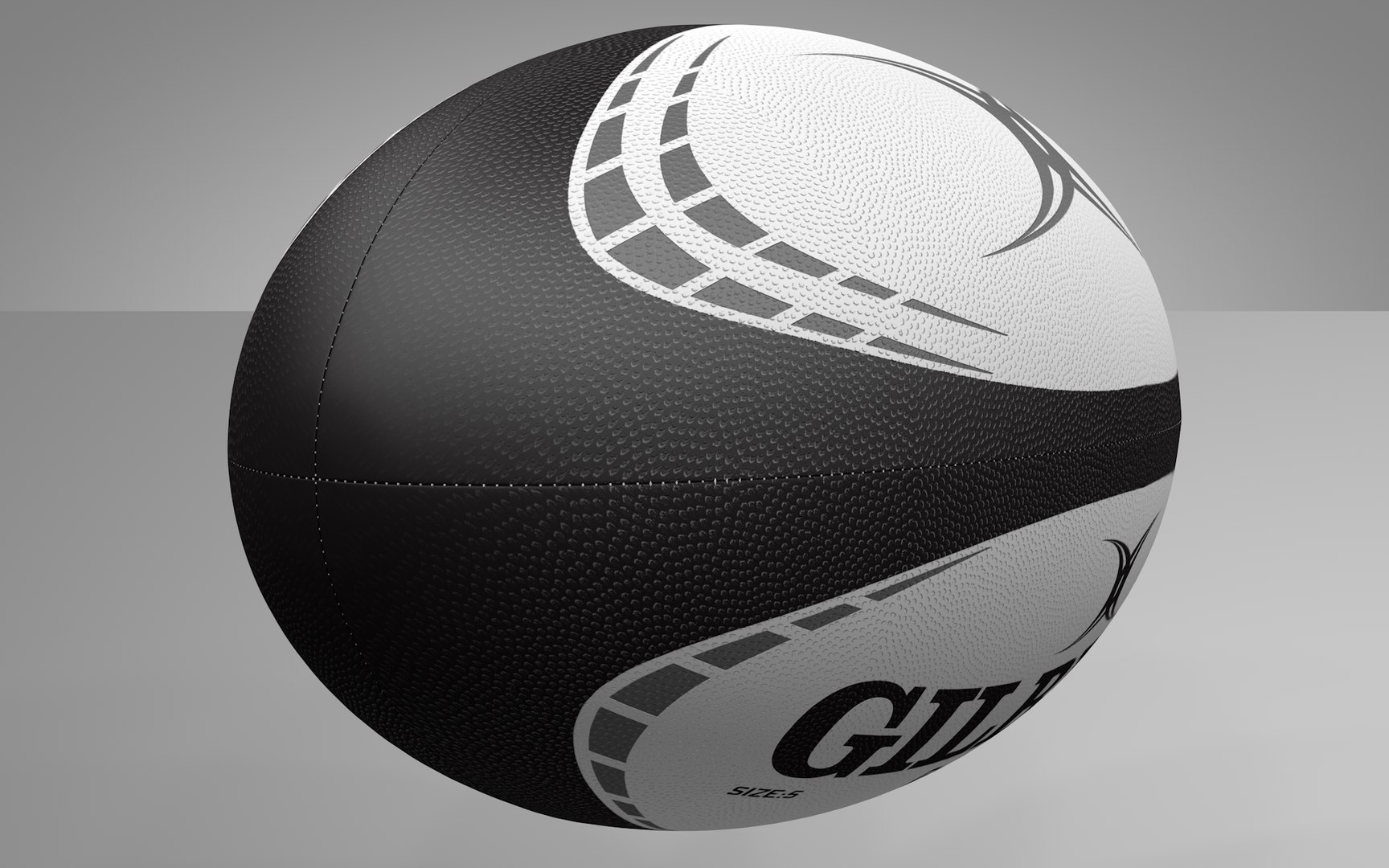3D Model Rugby Ball Gilbert L1481 - TurboSquid 1783083