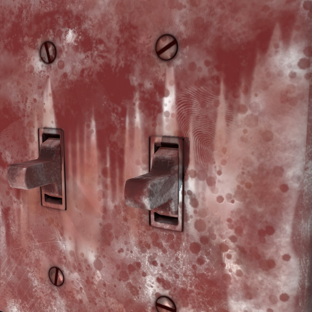 3D Single - Dual Light Switch - TurboSquid 1528597