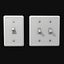3D Single - Dual Light Switch - TurboSquid 1528597