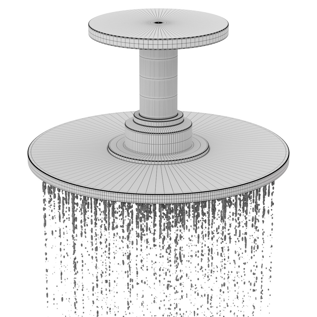 Overhead Shower Axor 300mm 3D Model - TurboSquid 1982502