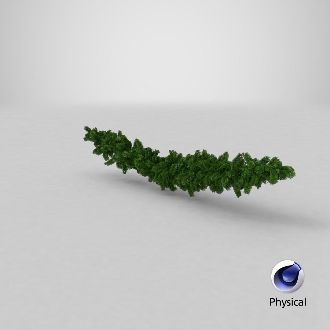 Garland short 3D model - TurboSquid 1350350