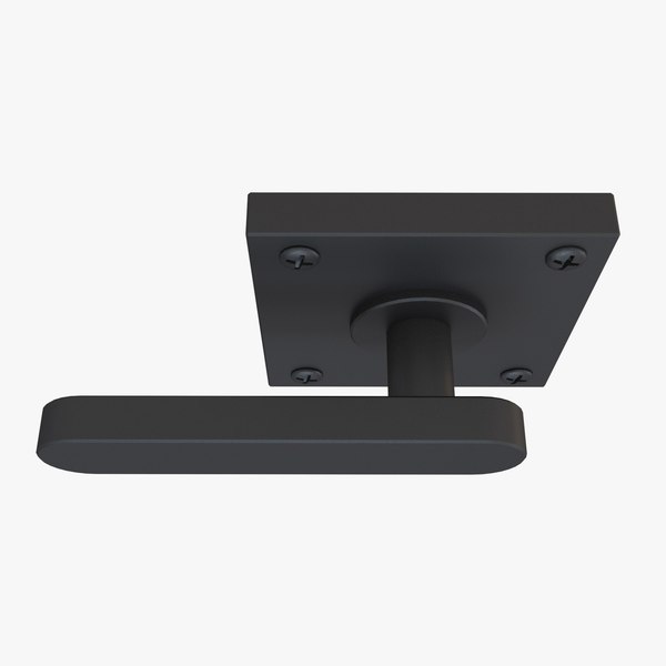 modelo 3d Gate Handle Horizontal - TurboSquid 2102336