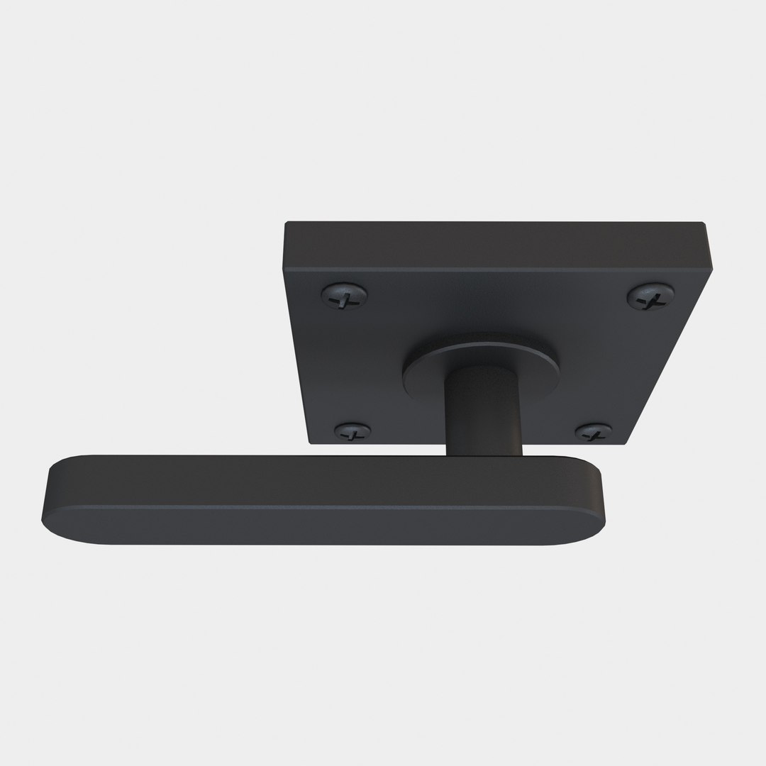 Gate Handle Horizontal 3D Model - TurboSquid 2102336