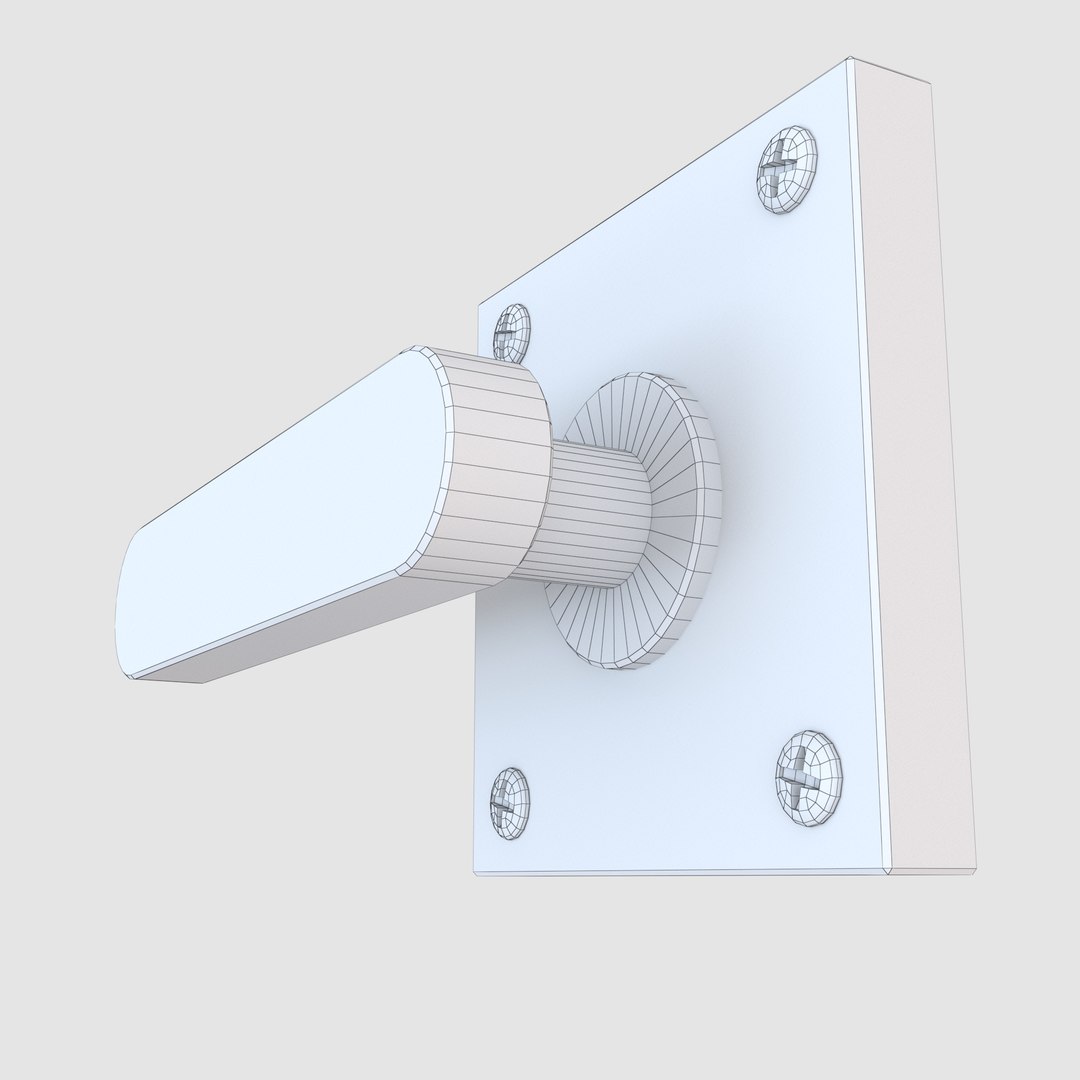 Gate Handle Horizontal 3D Model - TurboSquid 2102336