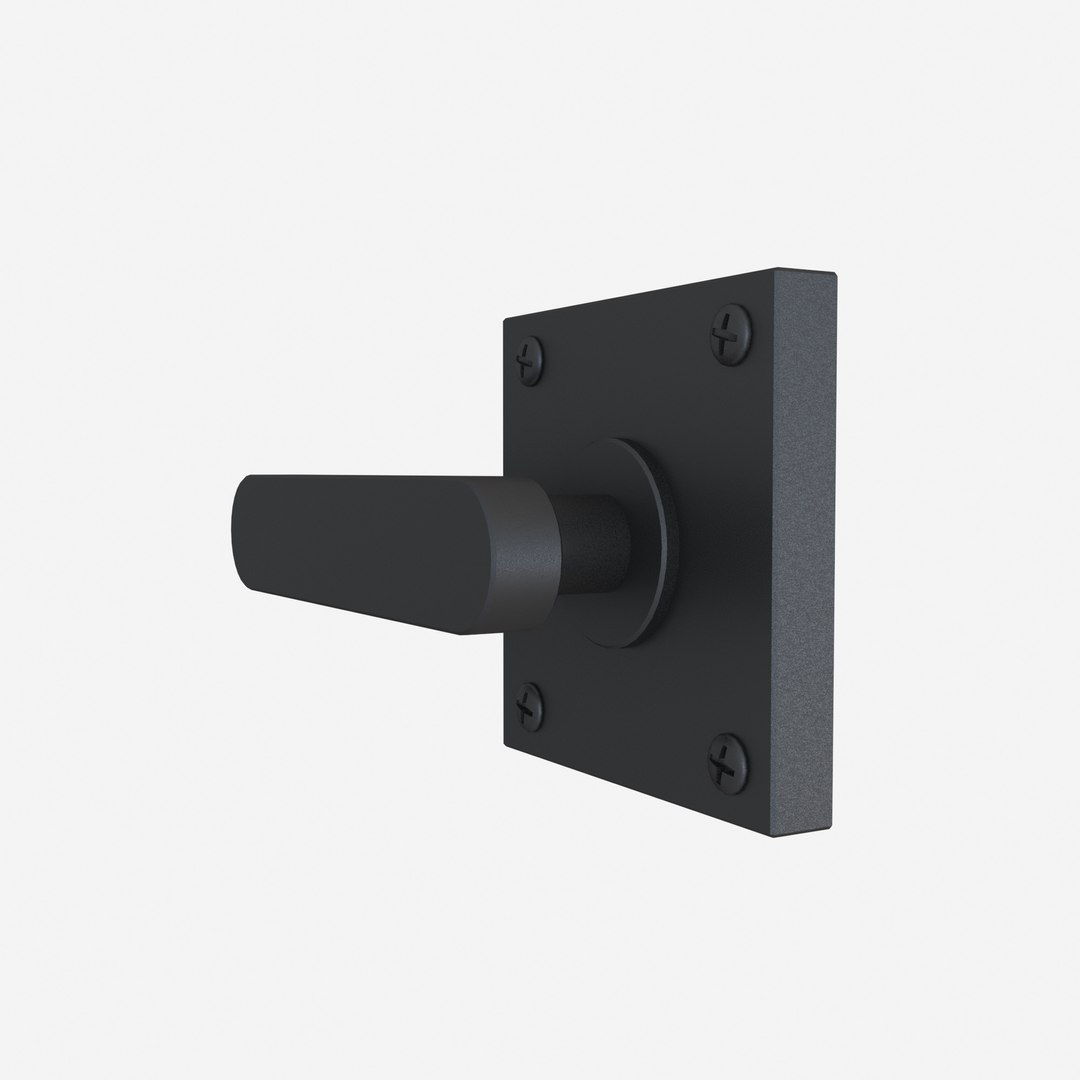 Gate Handle Horizontal 3D Model - TurboSquid 2102336