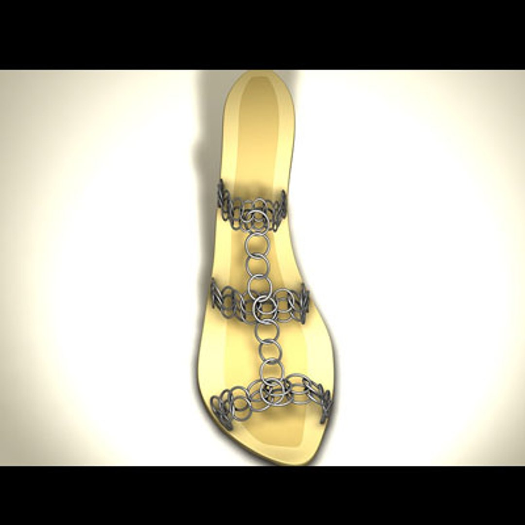 Woman Shoe 3d C4d