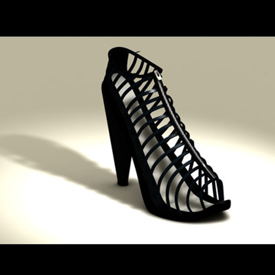 Woman Shoe 3d C4d