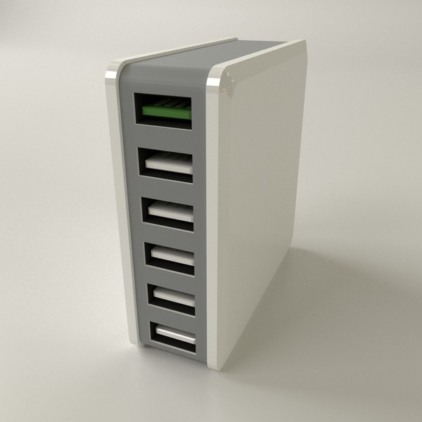 USB Hub 3D Models for Download | TurboSquid