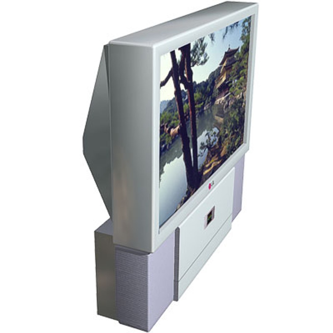 Projection Tv 3d Model