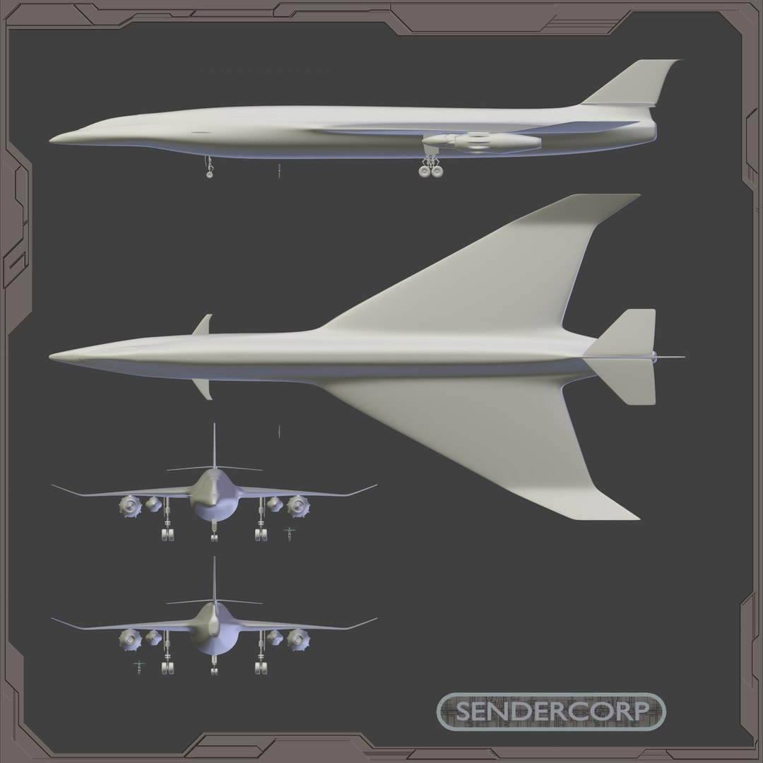 Concept Transport 3d Blend