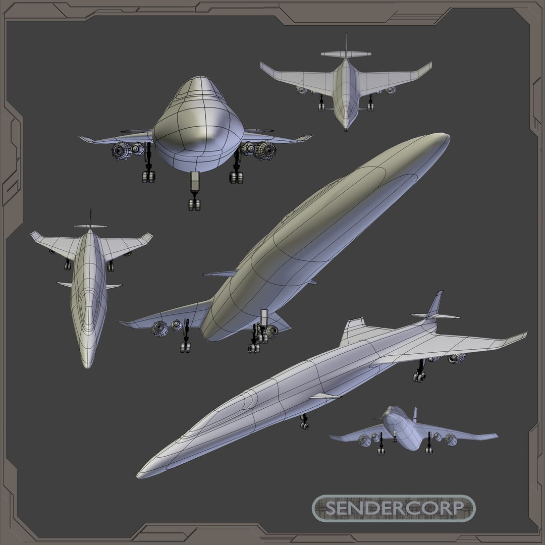 Concept Transport 3d Blend