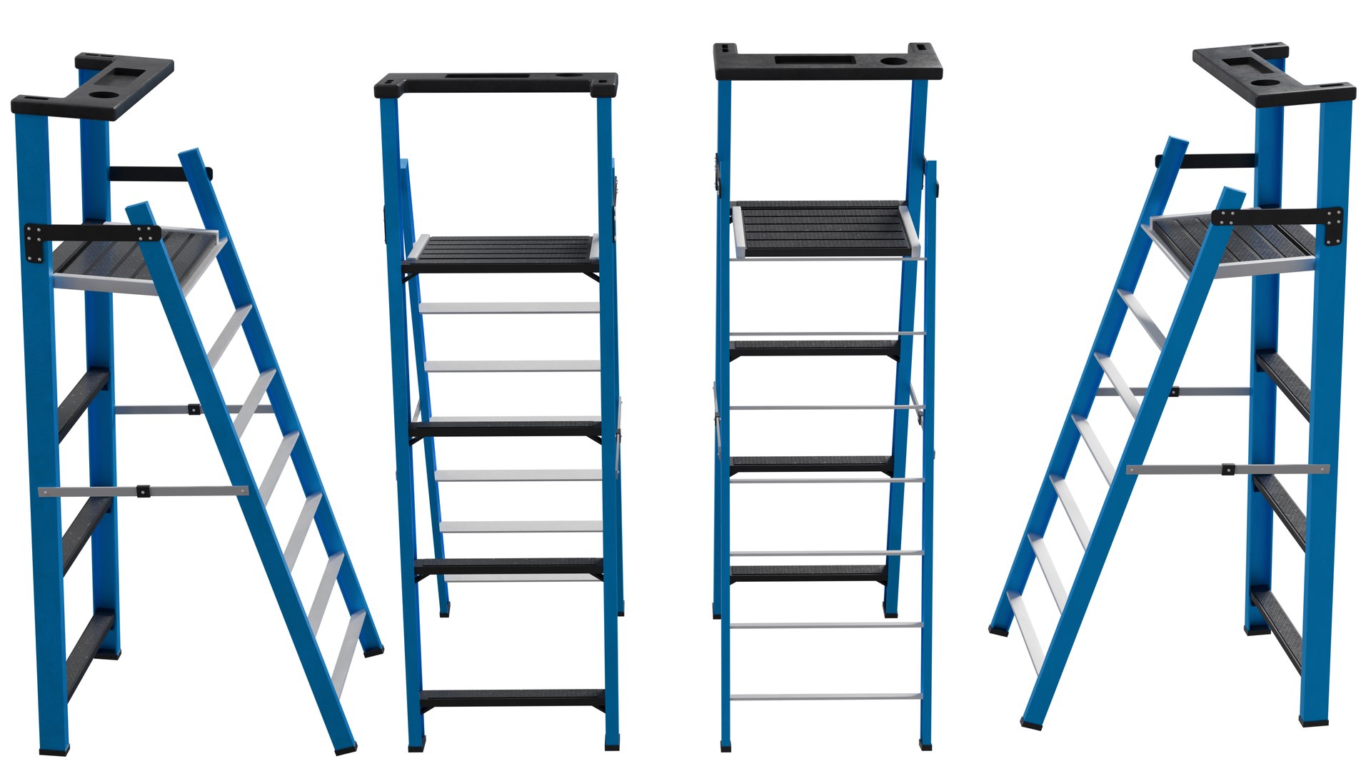 3D Step Ladder - TurboSquid 2428387