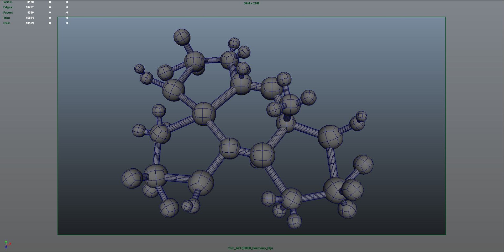 3d Model Hormone