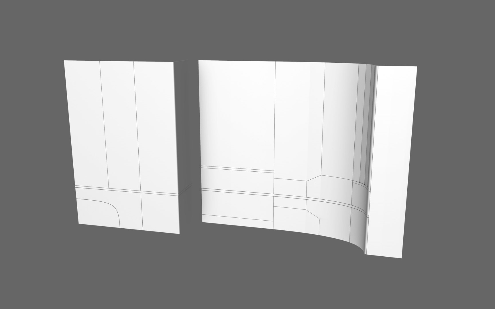 maya sci-fi panel