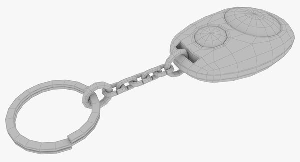3D car keychain alarm - TurboSquid 1281439