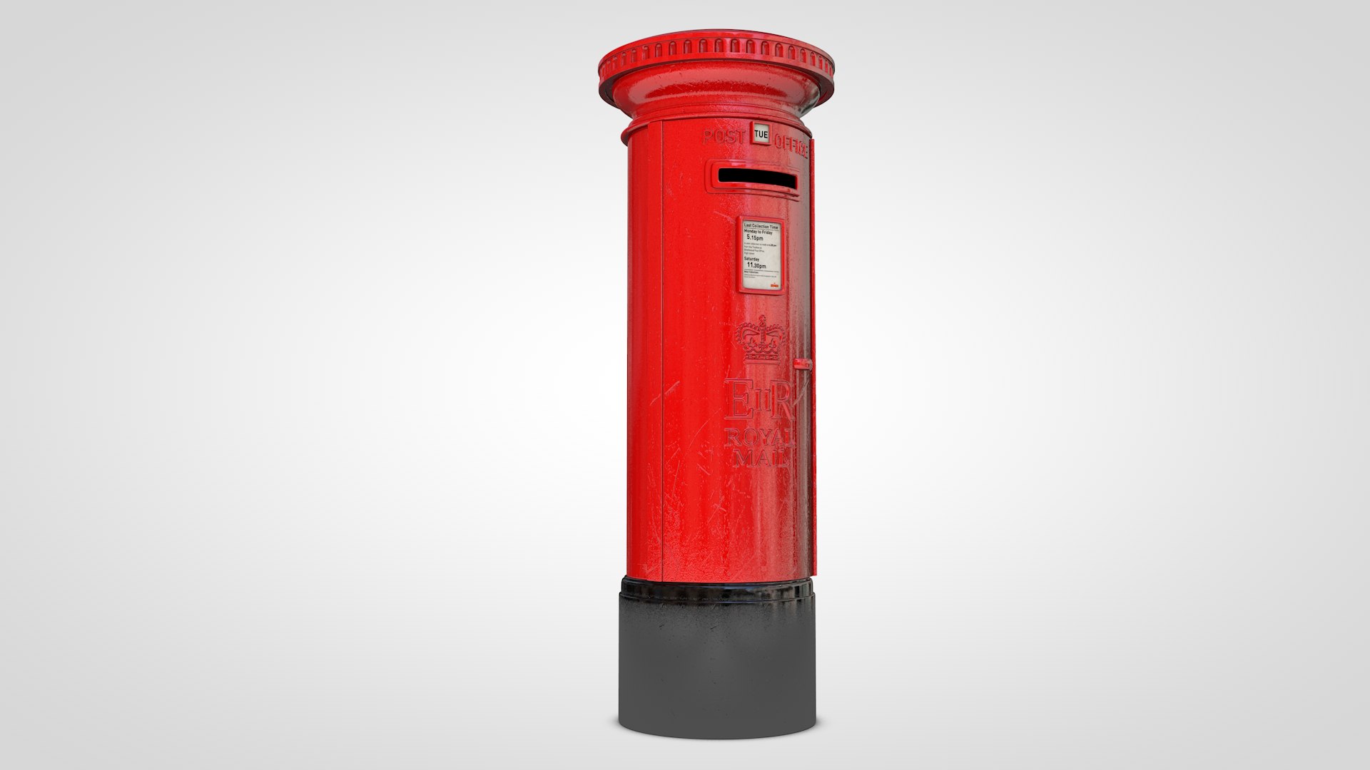 3d Model Postbox Box