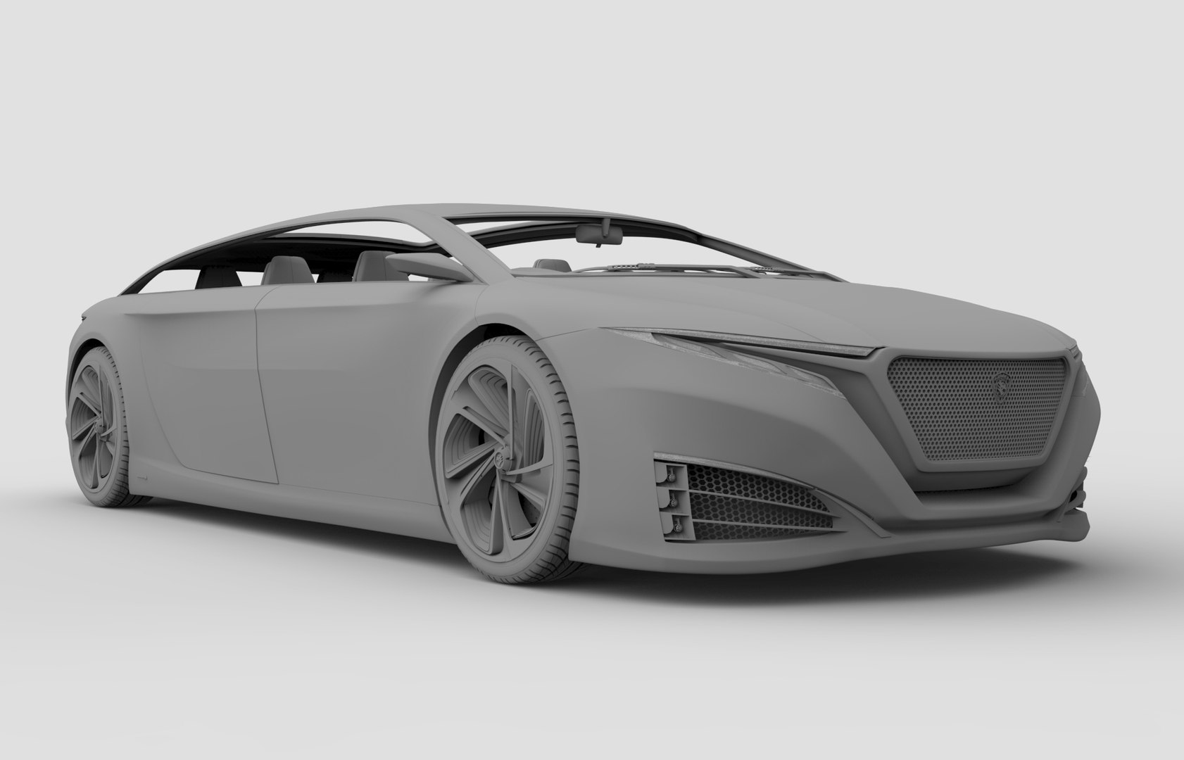 Car Proton 3D Model - TurboSquid 1169826