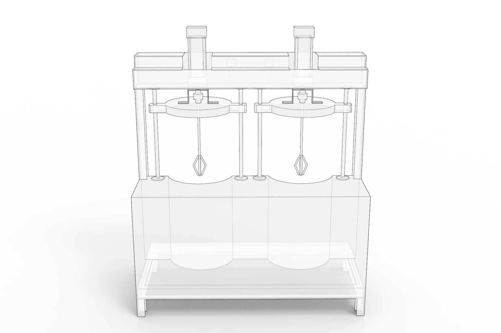 3D Mixing Machine Model - TurboSquid 2109448