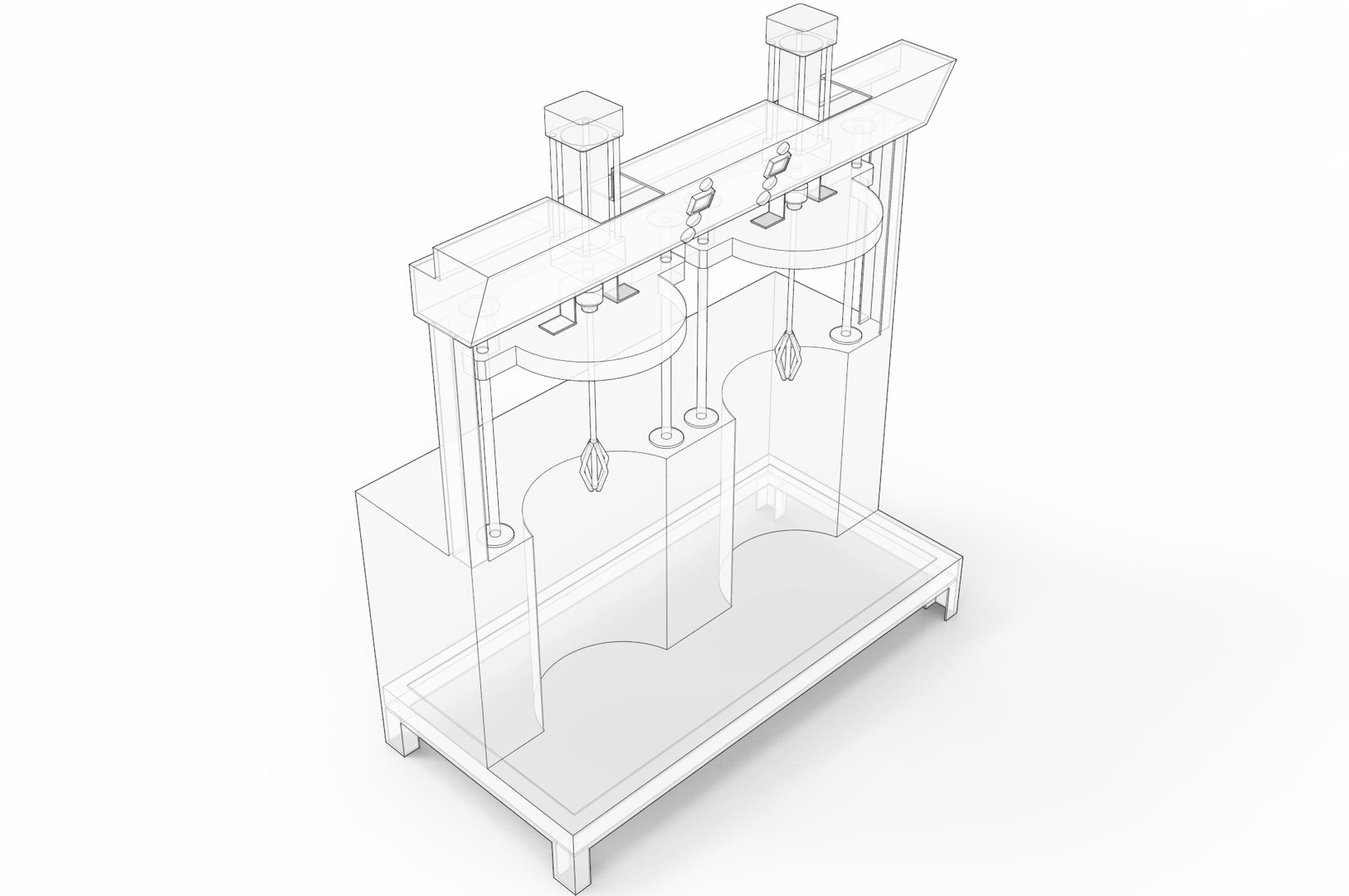 3D Mixing Machine Model - TurboSquid 2109448