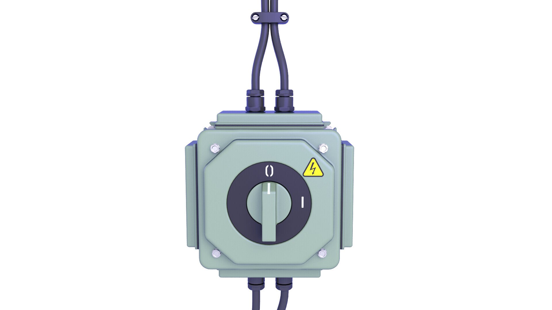 3D HV Electric Switch 5 - TurboSquid 1912579