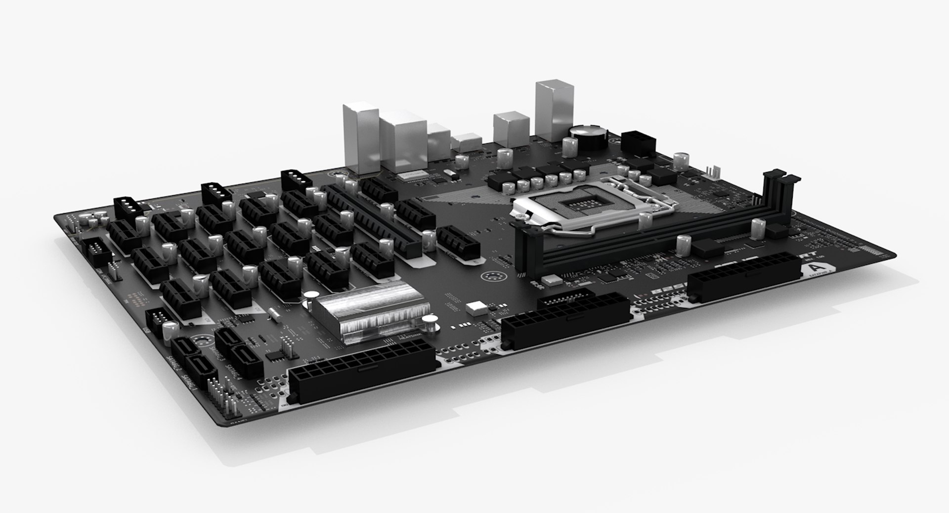 3D asus b250 mining expert - TurboSquid 1269422