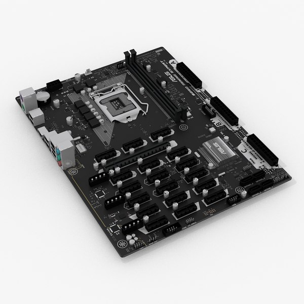 modelo 3d Asus B250 experto en minería - TurboSquid 1269422