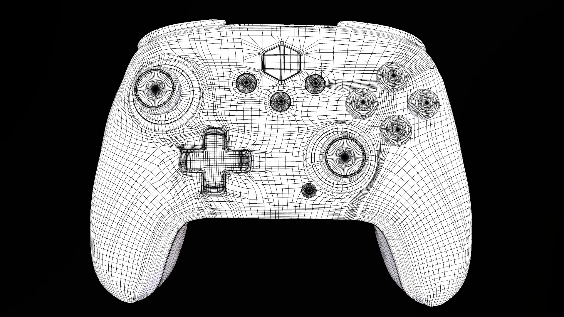 PC Gaming Controller Wireless Controller With Custom Button 6-Axis Gyro ...