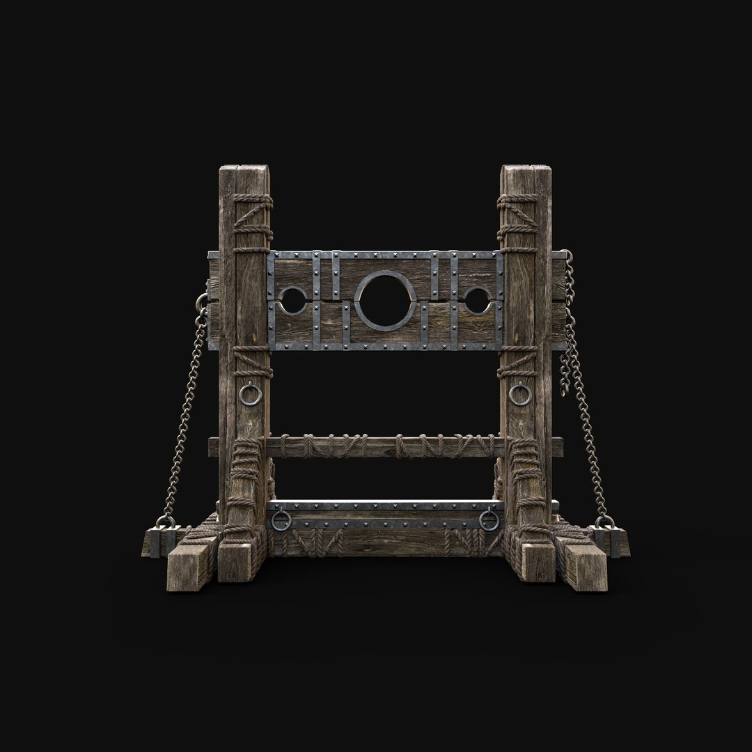 DEATH TORTURE TORMENT EXECUTION DEVICES CONSTRUCTION PACK 3D Model ...