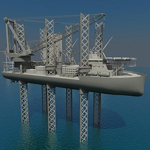 3d multipurpose support vessel