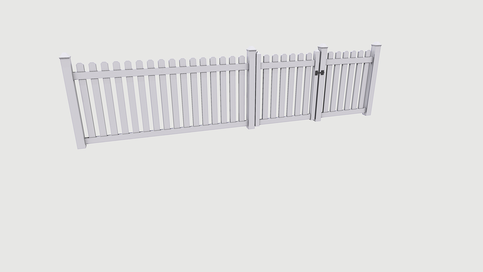 Fence 18 with PBR 4K 8K 3D model - TurboSquid 1828015