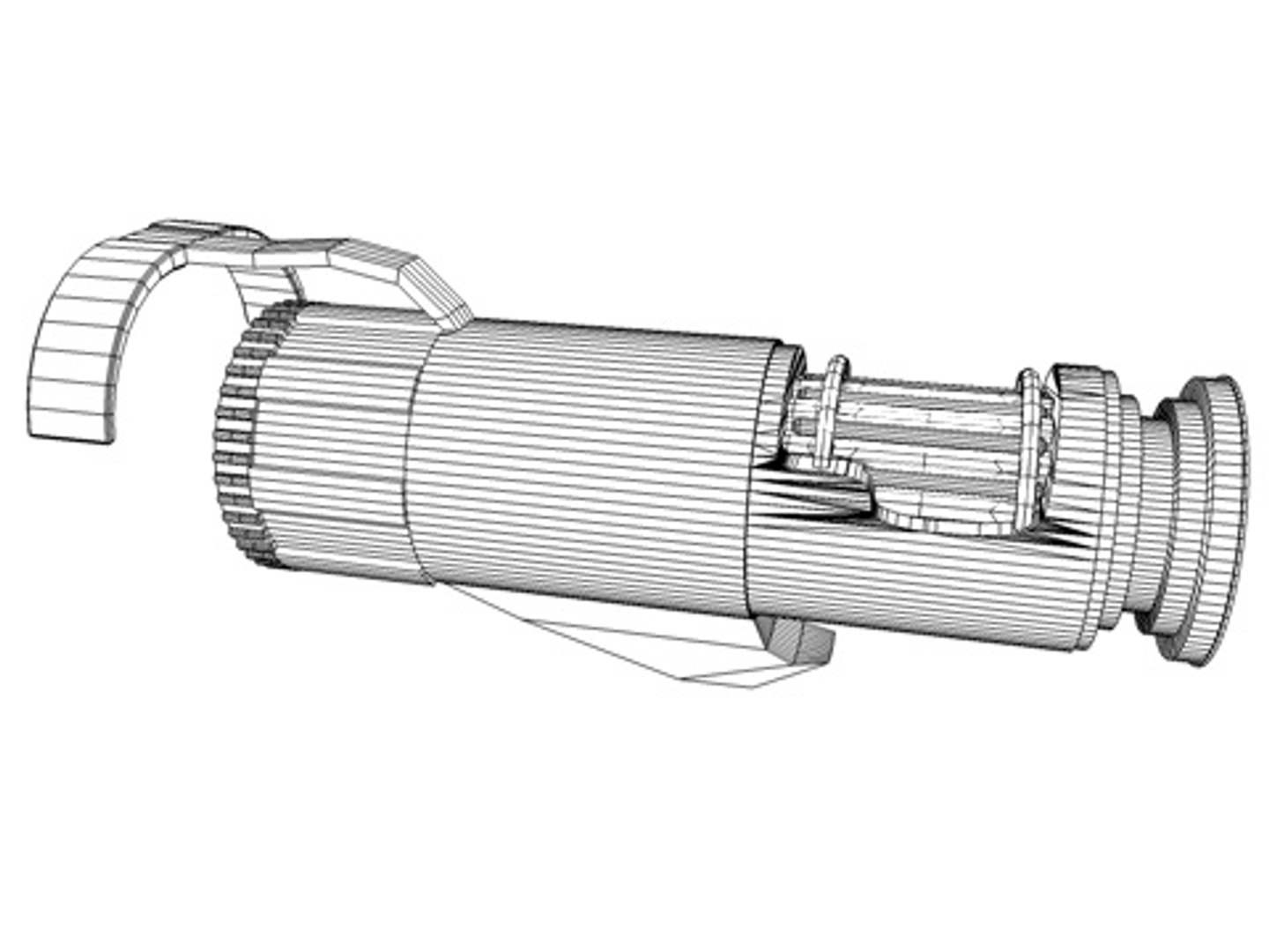 3d Model Hand Cannon