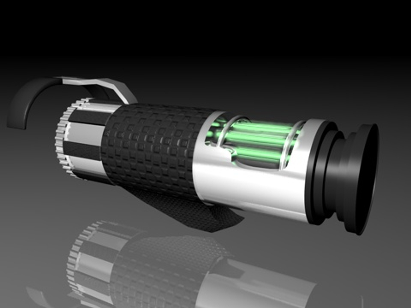 3d model hand cannon