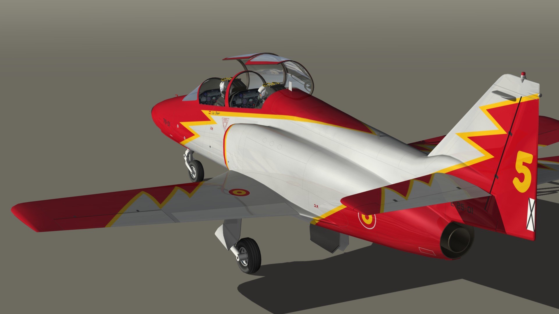 3D CASA C101 Aviojet model - TurboSquid 1844165