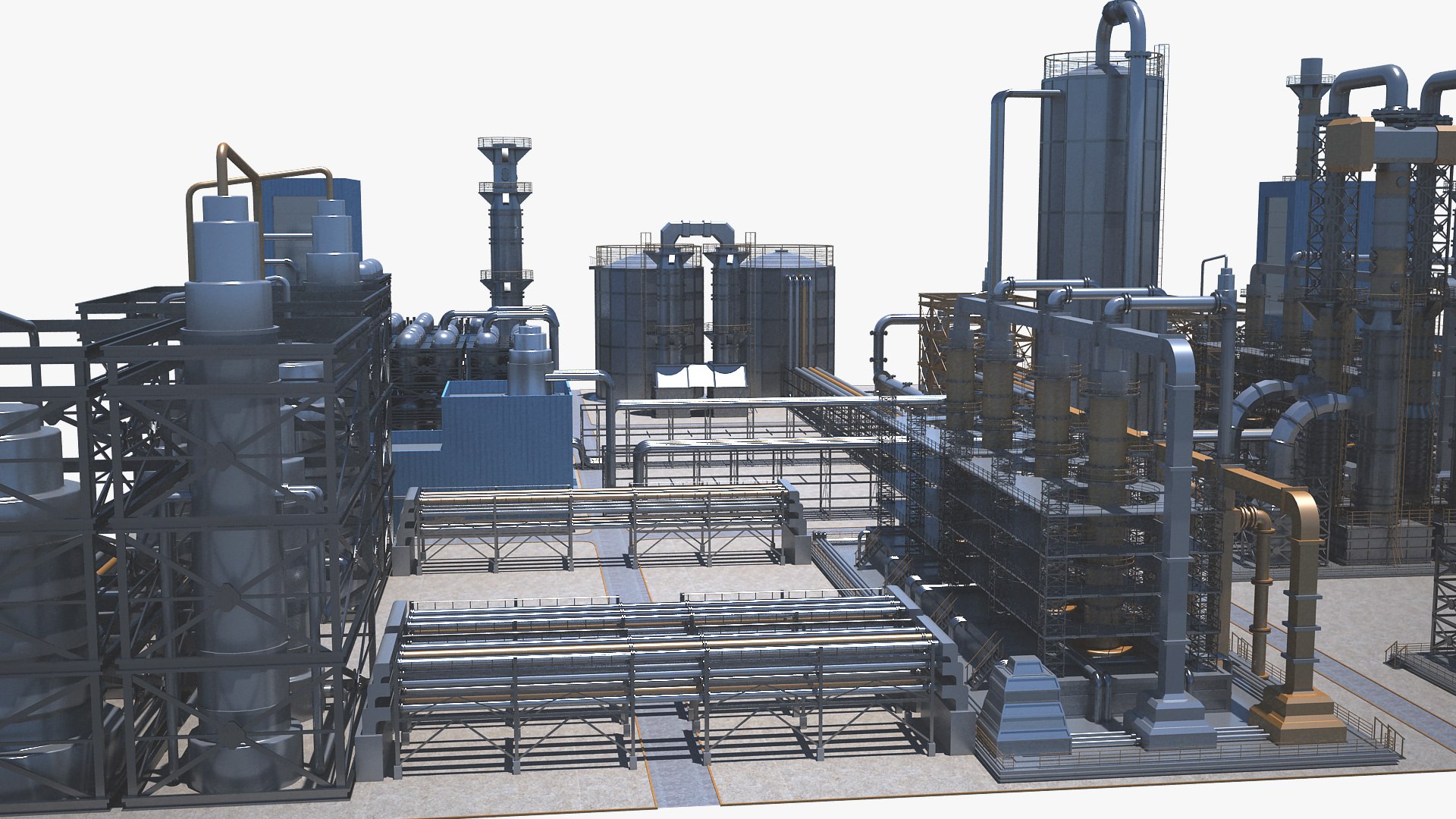 3D Industrial Area 34 - TurboSquid 2009545