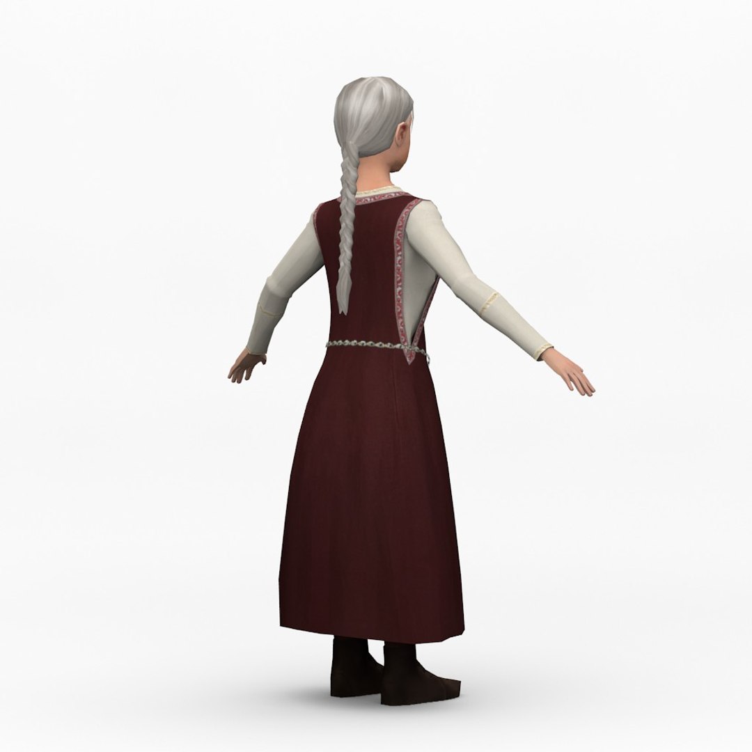 3d Lady Medieval