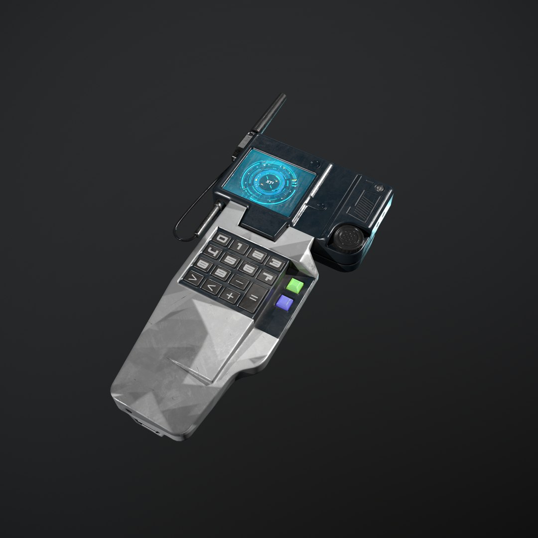 3D Sci-fi Scanner - LowPoly 3D Model - TurboSquid 1934846