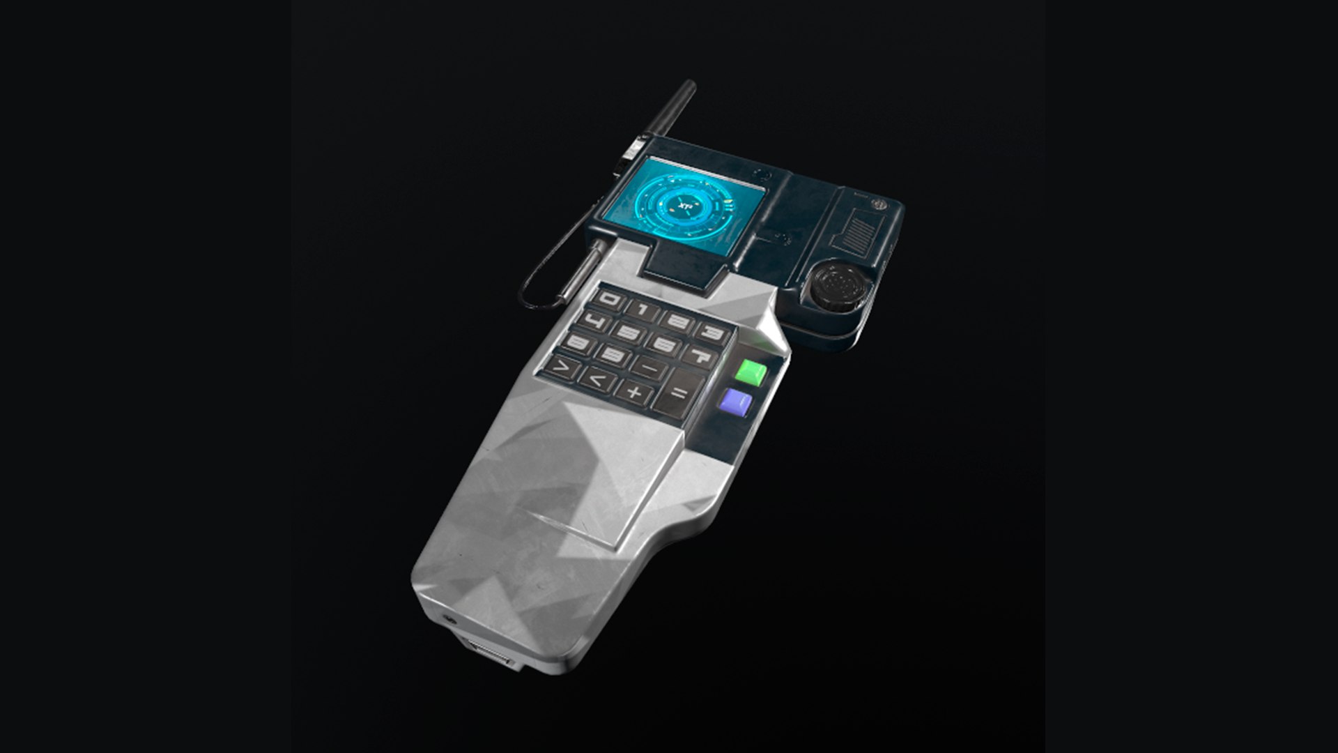 3D Sci-fi Scanner - LowPoly 3D Model - TurboSquid 1934846