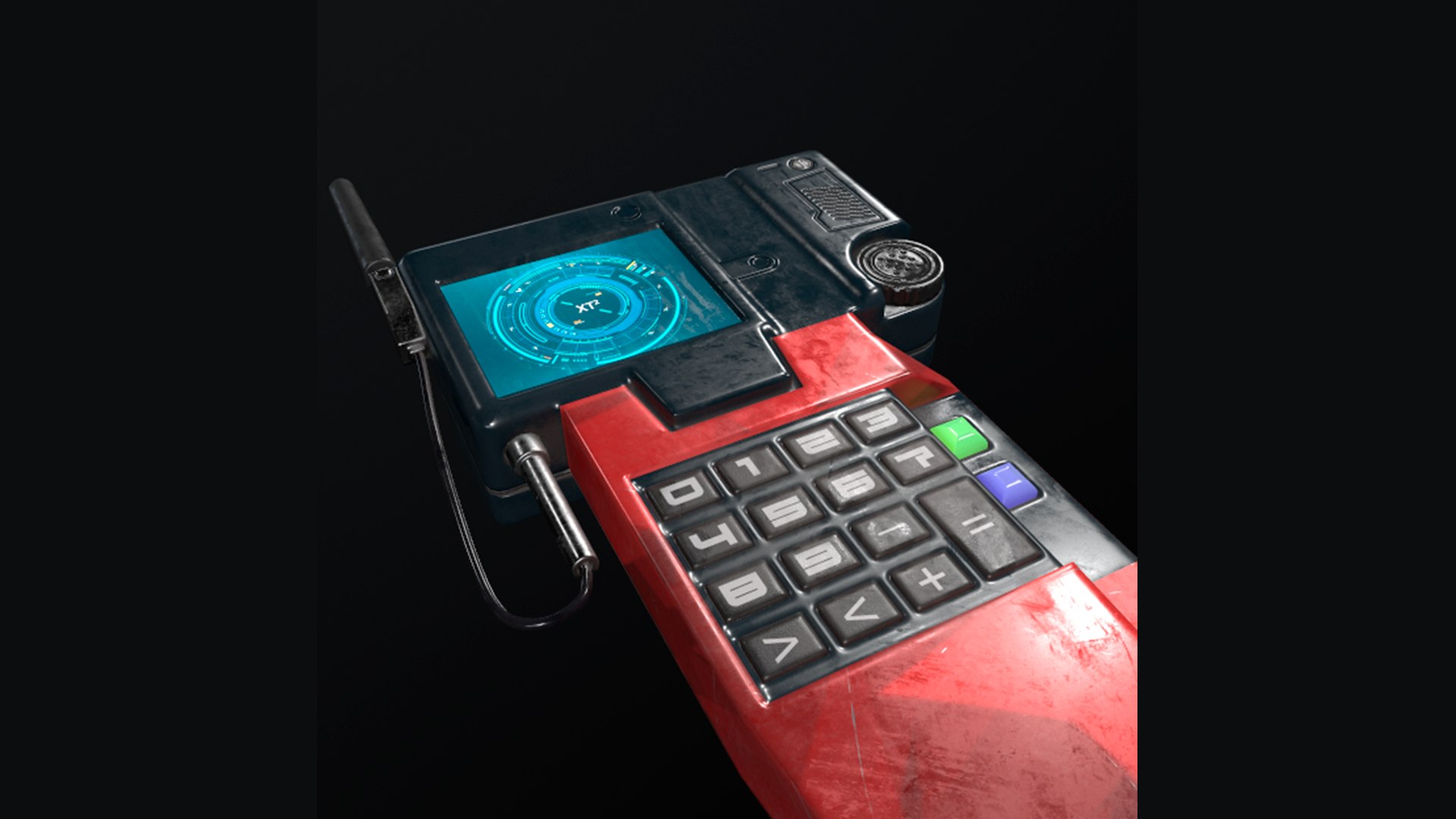 3D Sci-fi Scanner - LowPoly 3D Model - TurboSquid 1934846