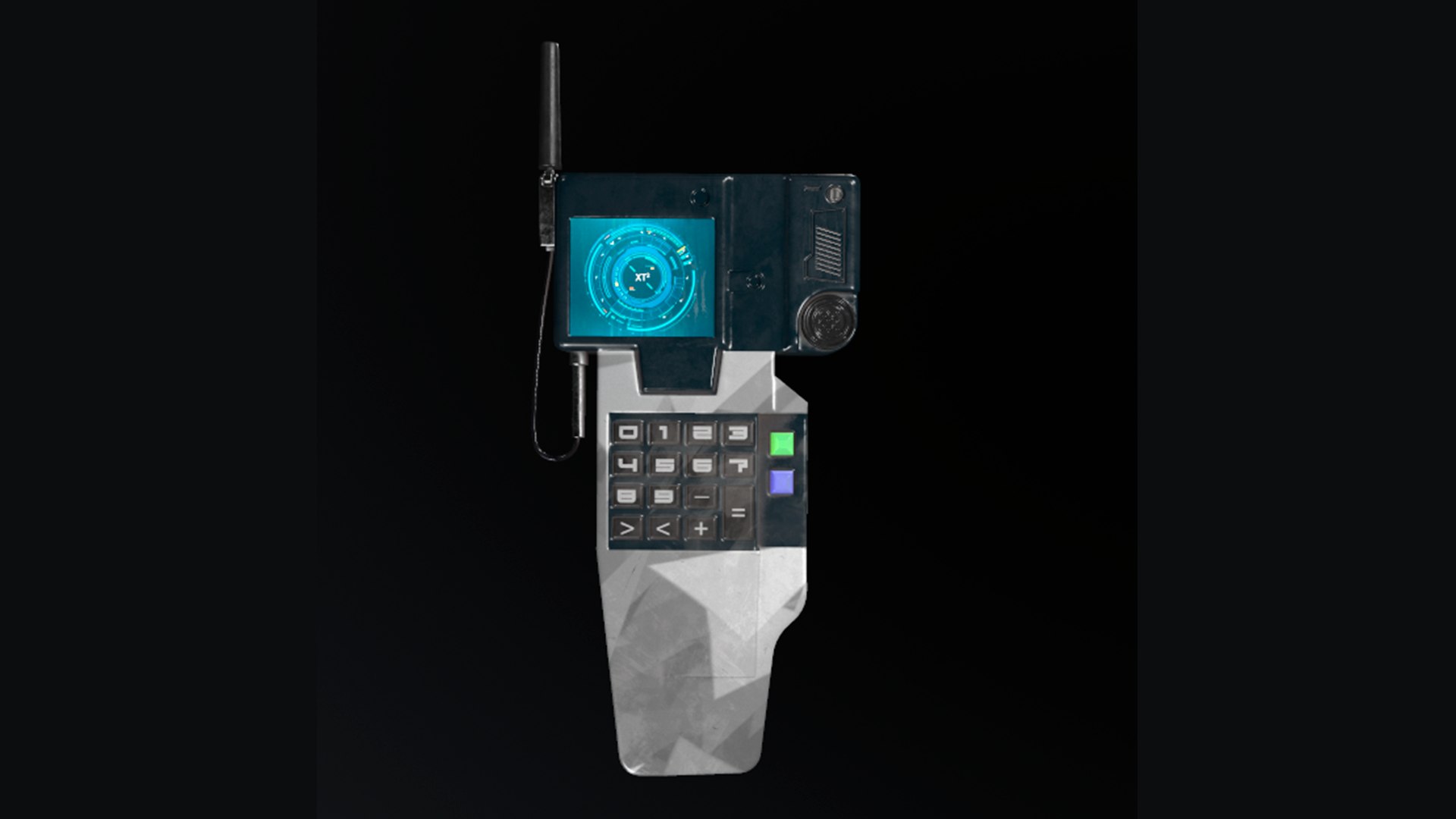 3D Sci-fi Scanner - LowPoly 3D Model - TurboSquid 1934846