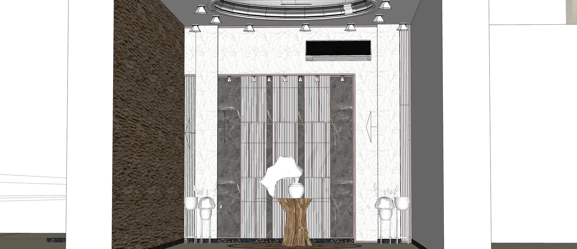 3D Interior Wall Design Model - TurboSquid 2093815