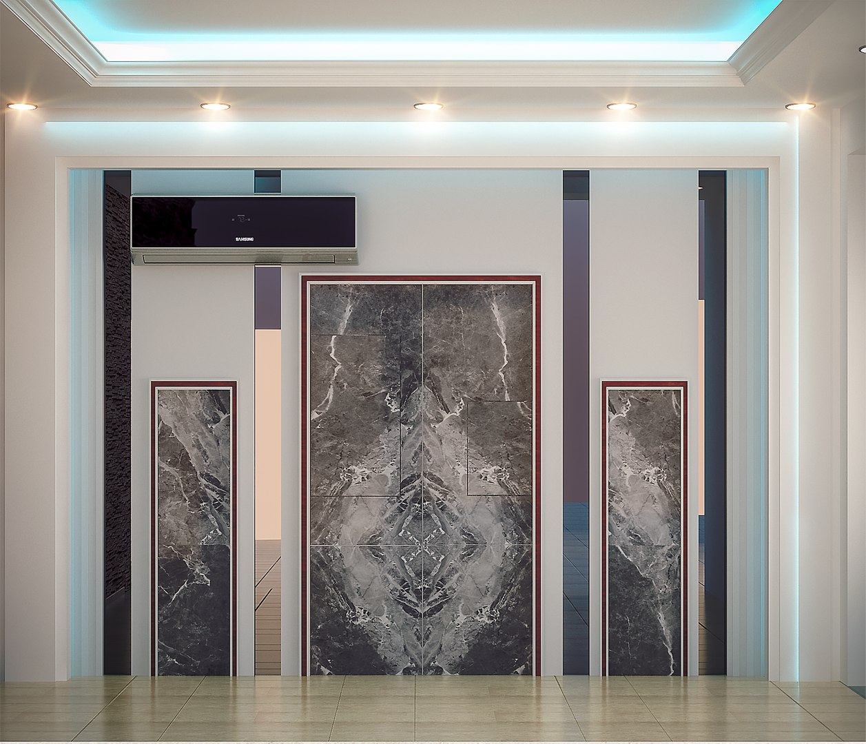 3D Interior Wall Design Model - TurboSquid 2093815