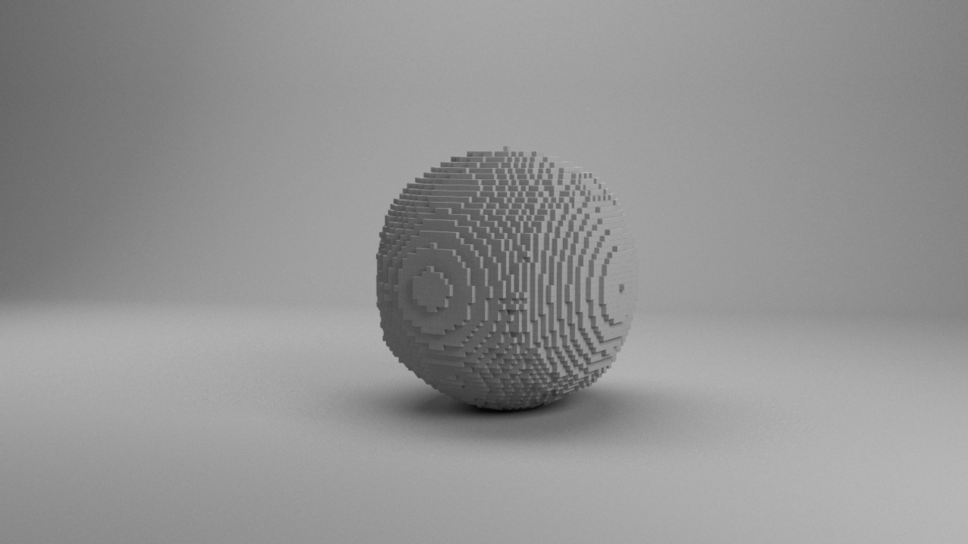 3D Voxel Baseball Ball - TurboSquid 1290172