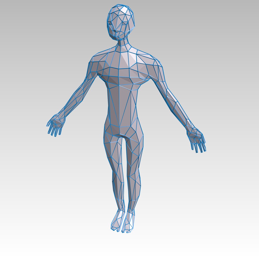 3D Model Low-poly Man - TurboSquid 1204018