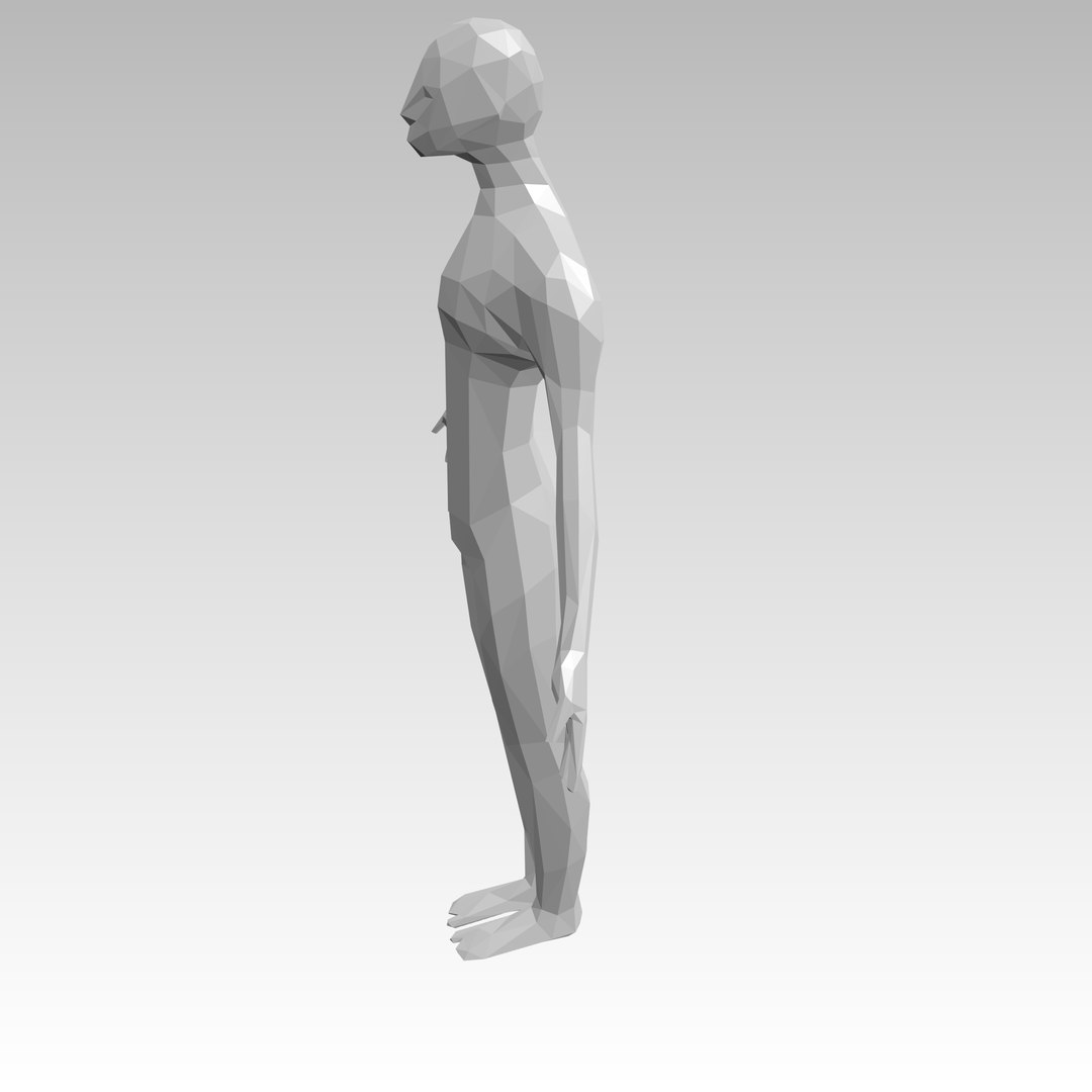3D Model Low-poly Man - TurboSquid 1204018