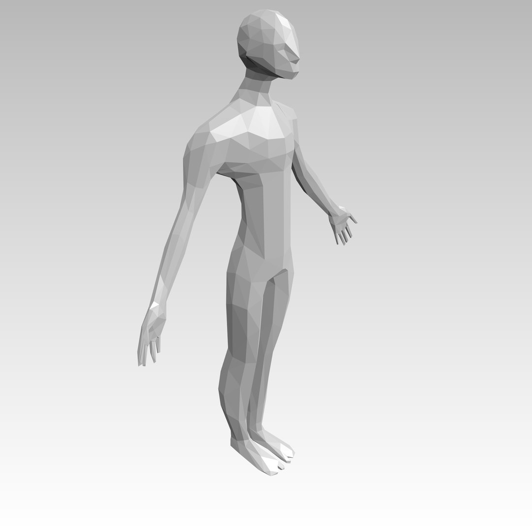 3D Model Low-poly Man - TurboSquid 1204018