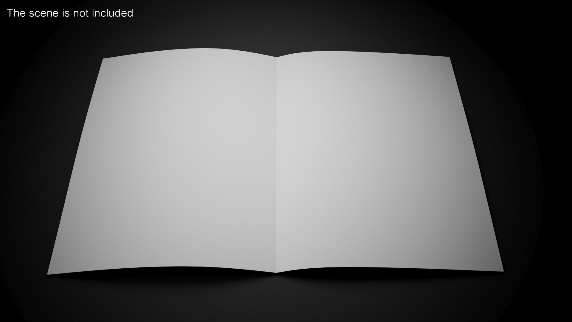 3D White Paper Sheet Folded - TurboSquid 1993714