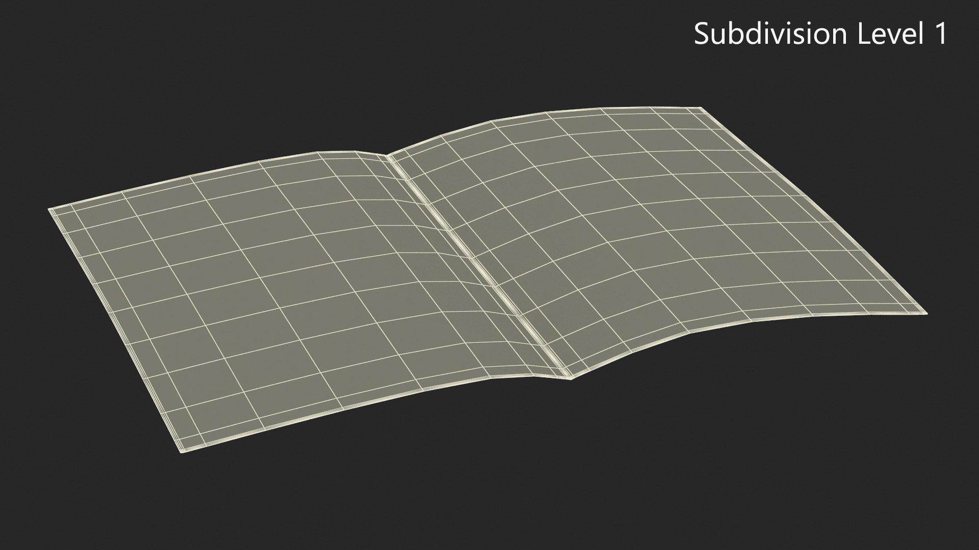 3D White Paper Sheet Folded - TurboSquid 1993714