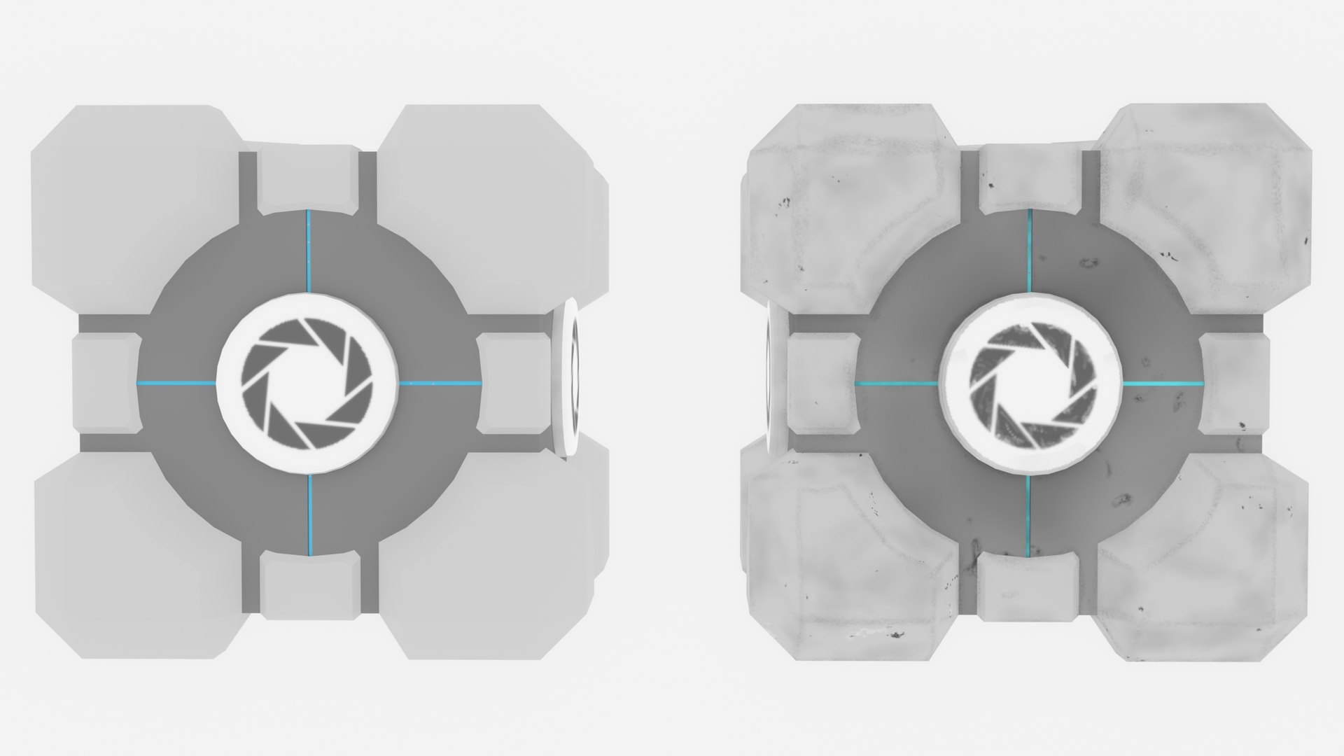 3D Portal Cubes Model - TurboSquid 2257065