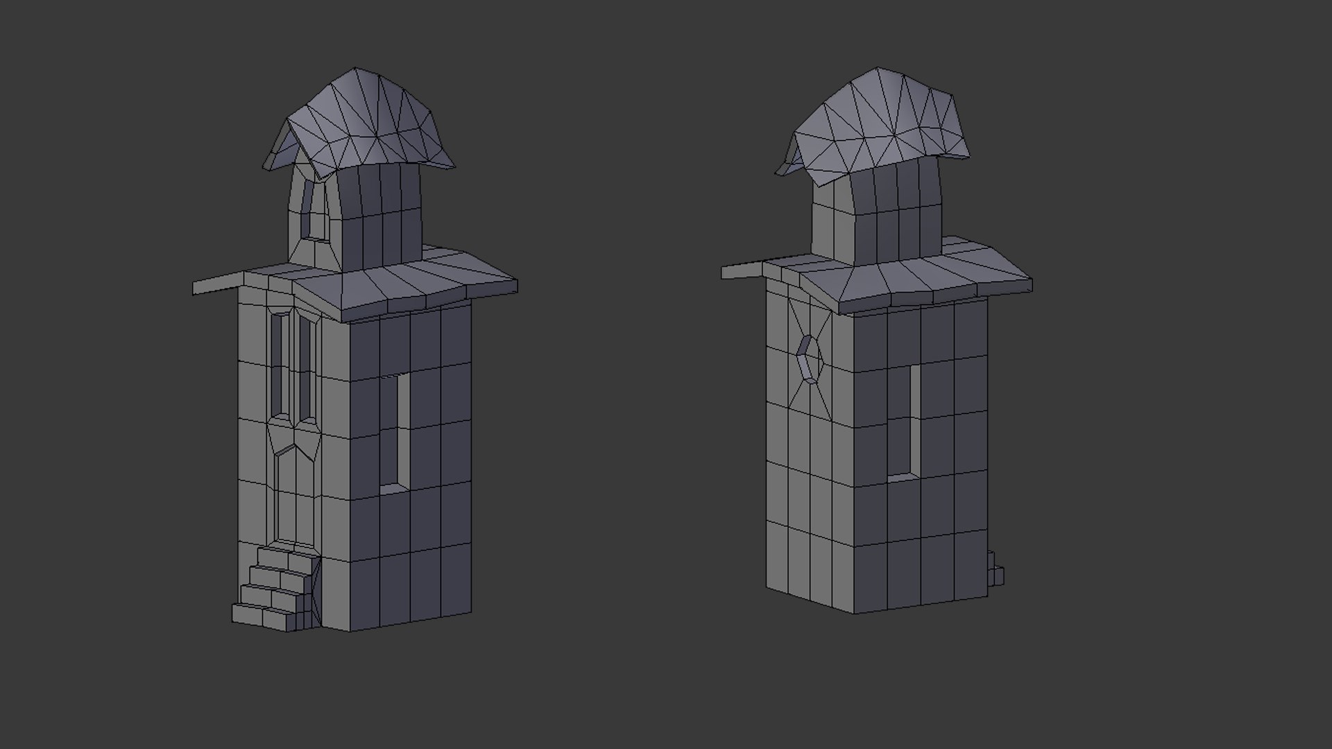 3D Toon Buildings Pack Model - TurboSquid 1797007